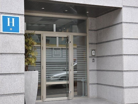 Entrada do alojamento