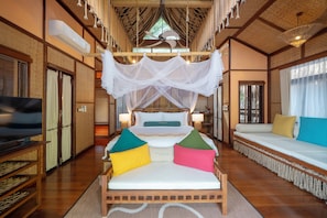 Villa (Floating with Breakfast) | 1 quarto, roupa de alta qualidade, minibar 