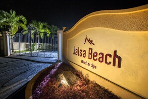 Entrada do alojamento