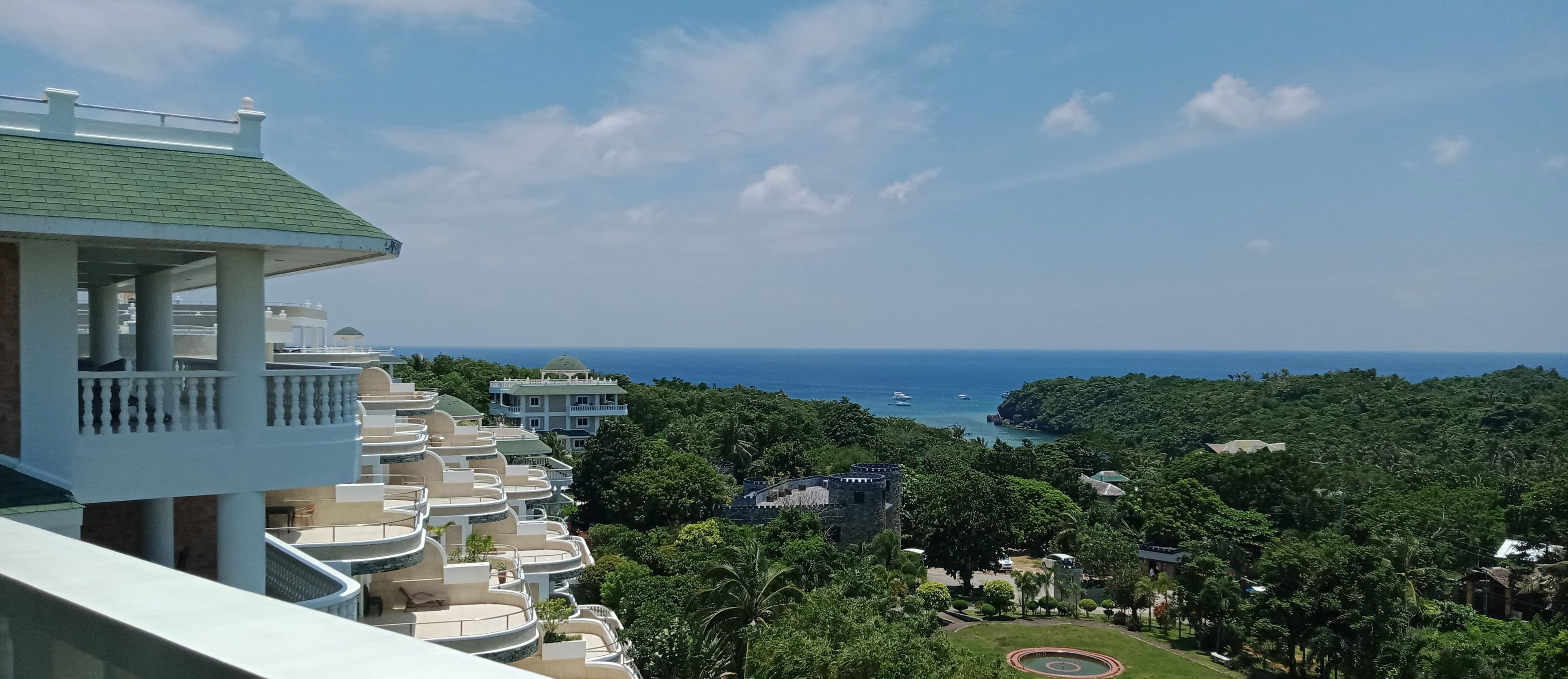 Suíte presidencial | Vista da sacada