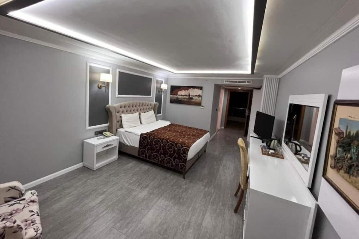 Quarto Deluxe, 1 quarto | 1 quarto, cortinas/cortinados opacos, quartos insonorizados