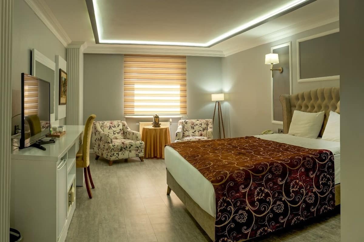 Quarto Deluxe, 1 quarto | 1 quarto, cortinas/cortinados opacos, quartos insonorizados
