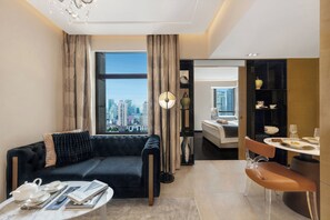 Estúdio standard, 1 cama King, vista para a cidade | Vista do quarto