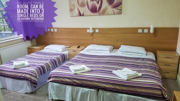 Quarto Triplo Standard, casa de banho partilhada | Wi-fi grátis