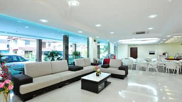 Sala de estar do lobby