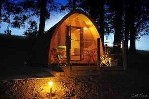 Cabine (Cabane Forestière) | Terraço/pátio interior