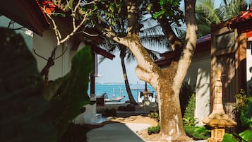 Suite Deluxe, 1 quarto, vista parcial para o mar | Vista para a praia ou o mar