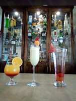Café da manhã, almoço e jantar