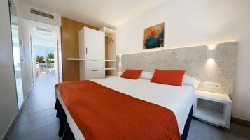 Apartamento, 1 quarto, vista para a piscina | Wi-Fi de cortesia, roupa de cama