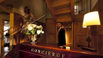 Quiosque de check-in/check-out