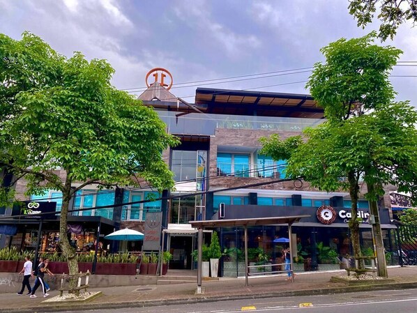 Fachada da propriedade