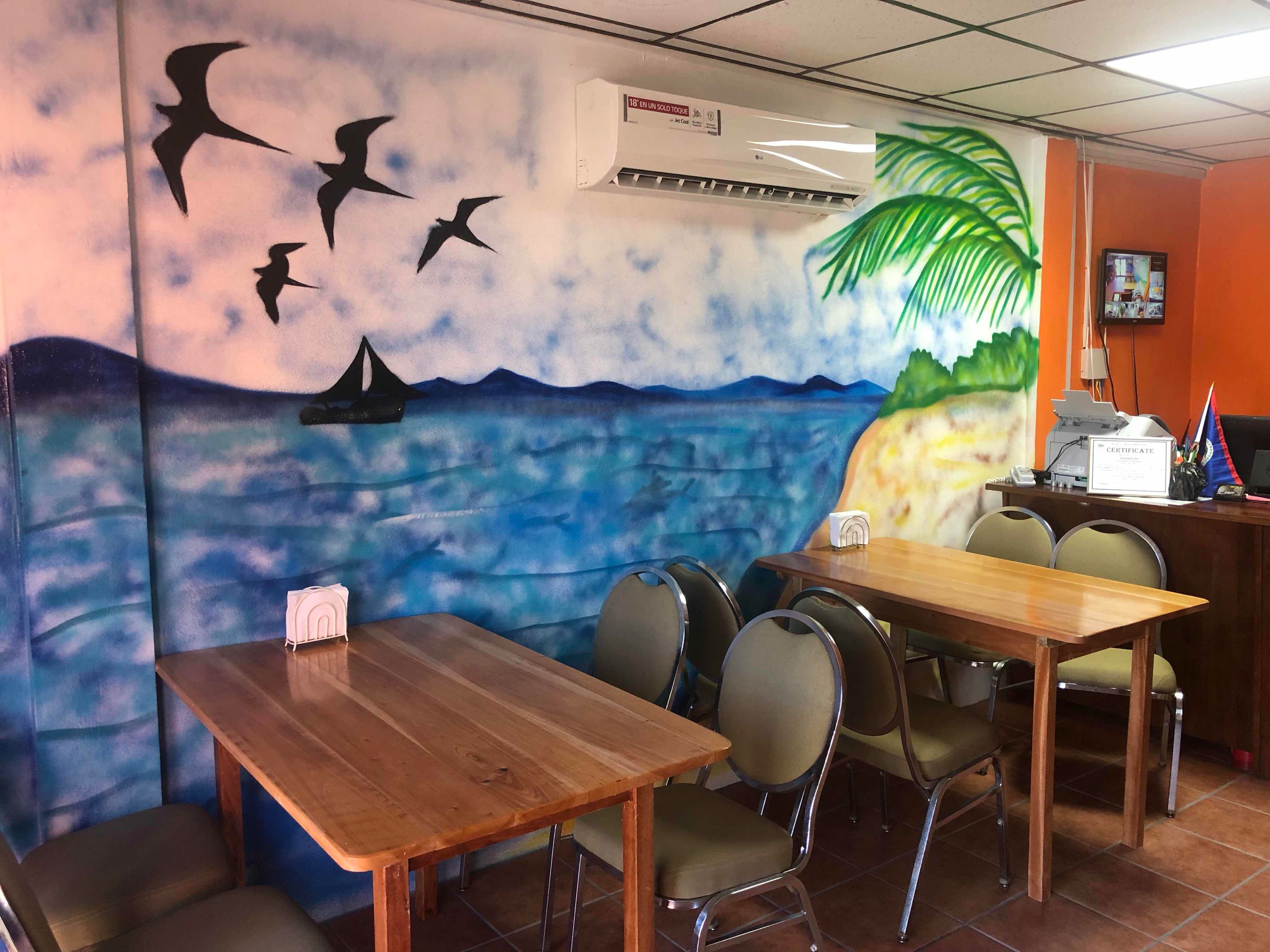 Sala de estar do lobby