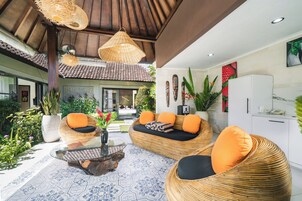 Villa, 2 quartos | Terraço/pátio interior