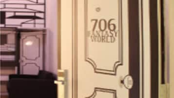 Loft (Fantasy World) | Cofre no quarto, camas desdobráveis, Wi-fi grátis