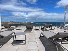 Terraço no piso superior