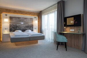 Estúdio conforto | Roupas de cama premium, cofres nos quartos