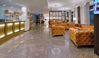 Sala de estar do lobby