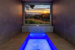 Sauna, banheira de hidromassagem, banho turco 