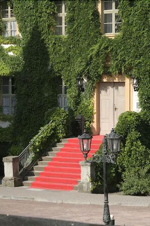 Entrada do alojamento