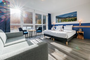 Quarto Duplo (prestige) | Roupa de alta qualidade, minibar, cofre no quarto