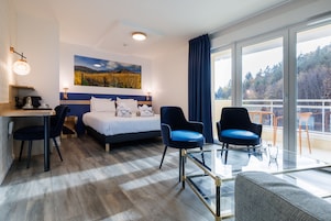 Quarto Duplo, terraço (prestige) | Roupa de alta qualidade, minibar, cofre no quarto 