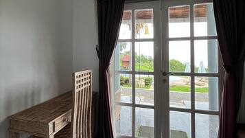 Quarto casal ou duplo standard, vista para o mar | 1 quarto, roupas de cama premium, frigobar, cofres nos quartos