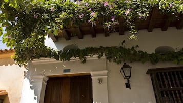 Entrada do alojamento