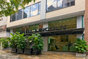 Fachada da propriedade