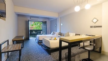 Suite Sénior, 2 camas individuais | Vista do quarto