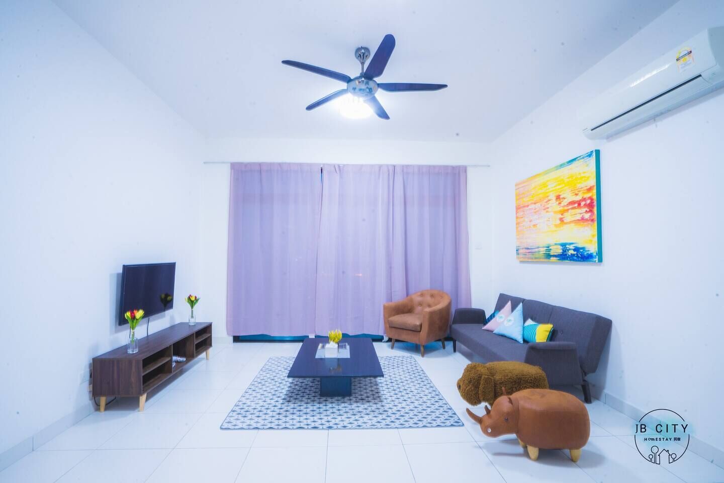 Sky Peak (9pax) ホ ー ム ス テ イ @ Jb City Homestay - Johor Bahru