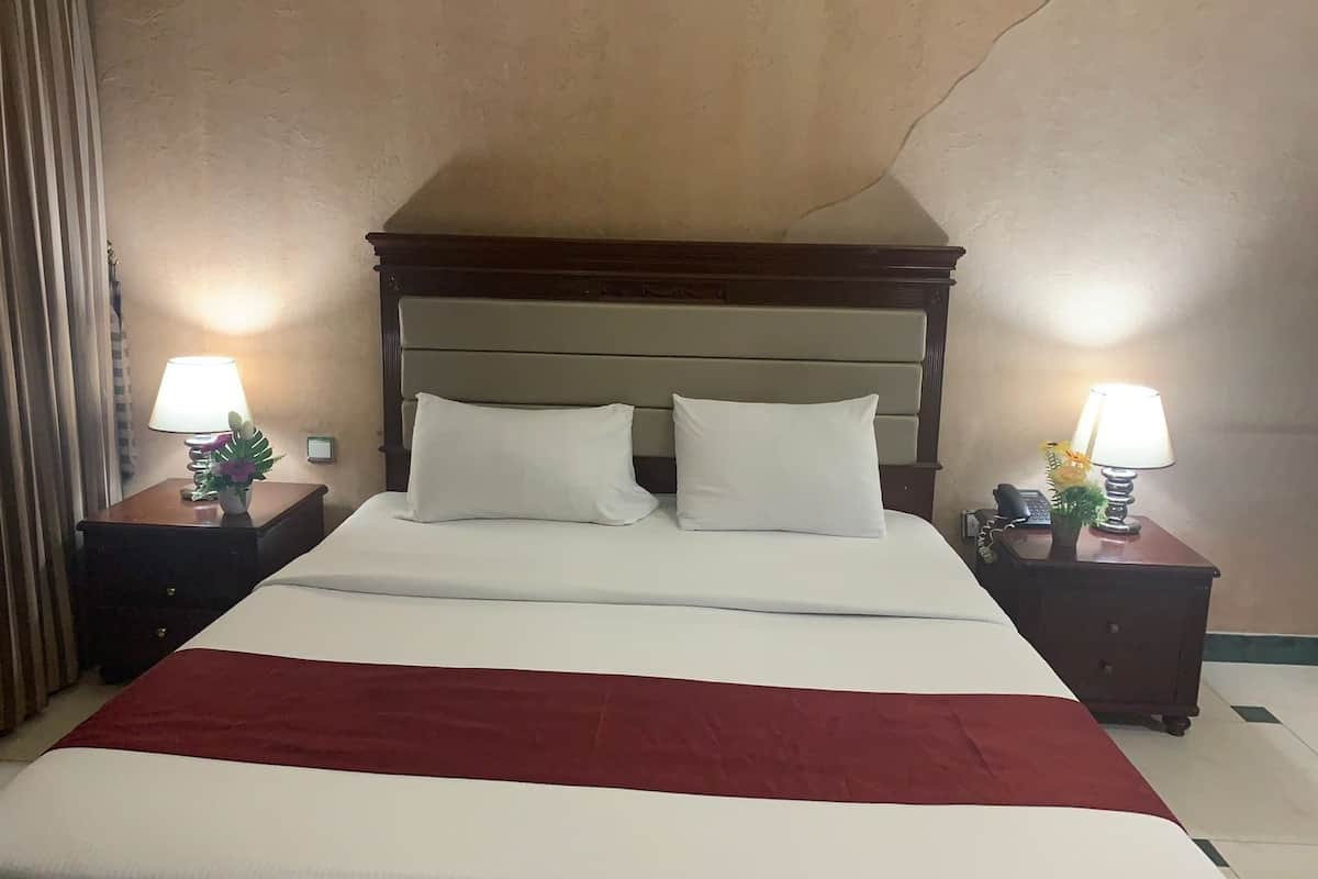 Apartamento standard | 1 quarto, cofres nos quartos, espaço de trabalho para notebook