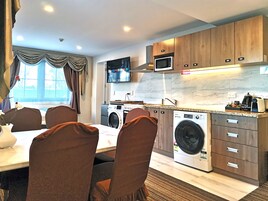 Apartamento Deluxe | Sala de estar