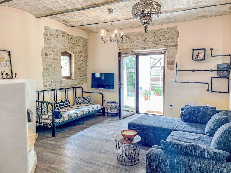 Mooi Appartement In Vakantiehuis Met Wifi, Zwembad, Jacuzzi, Airco, Tv, Patio, Panorama - Roseto degli Abruzzi