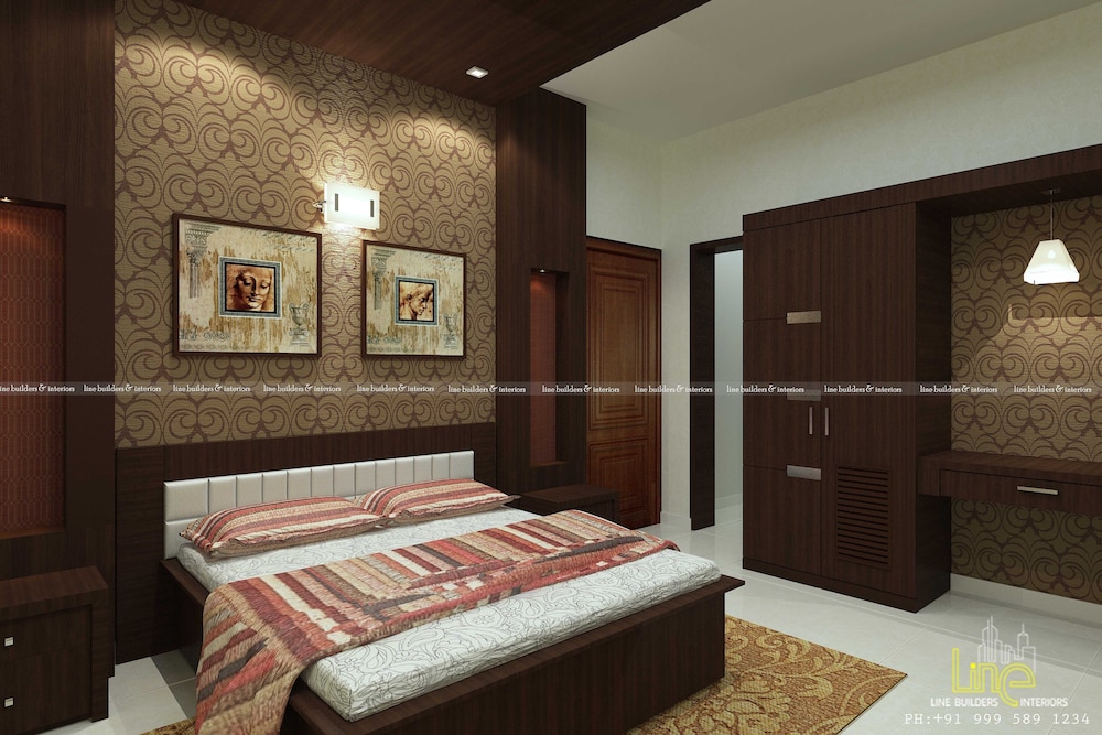 Standard One Room Double-bed Apartment With Fan - Kodungallur