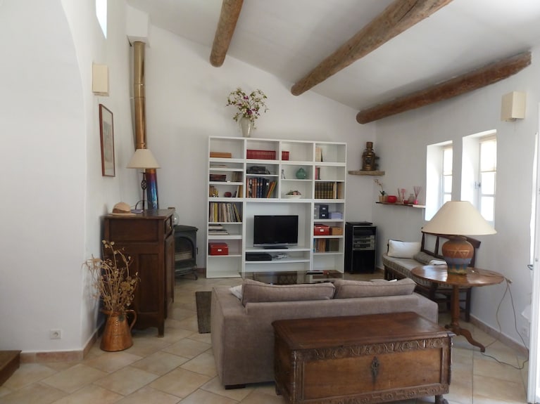 Maison De Charme 3 Ch En Campagne. Vue Panoramique Sur Le Ventoux - Crillon-le-Brave