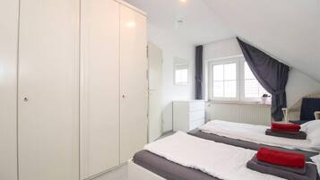 Casa | 2 quartos, roupa de cama fornecida