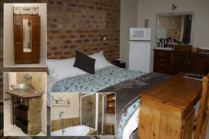 Quarto triplo superluxo, 1 quarto, para não fumantes, vista para a piscina (Geelhout) | Ferros/tábuas de passar roupa, Wi-Fi de cortesia