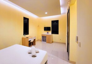 Quarto Duplo Deluxe, 1 quarto | Secretária, Wi-fi grátis 