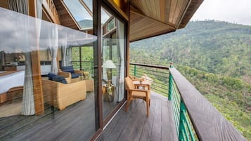 Villa de Luxo, 1 quarto, não fumadores, vista para a colina | Vista para a montanha