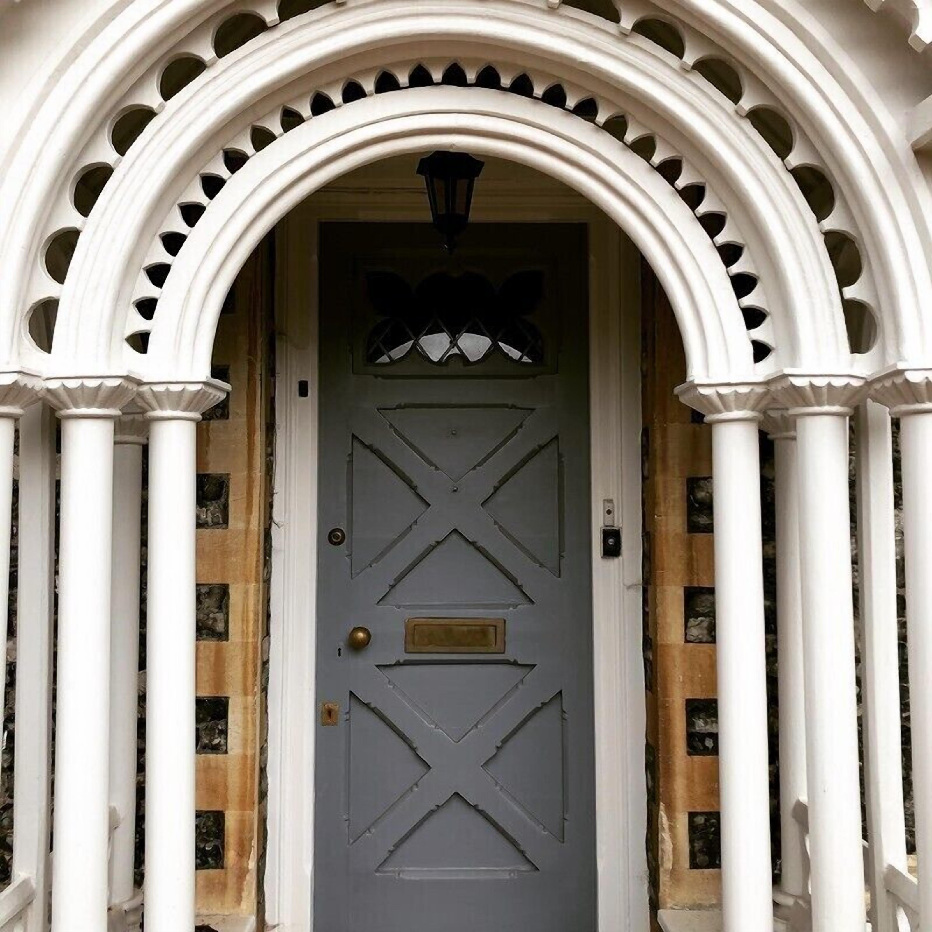 Entrada do alojamento