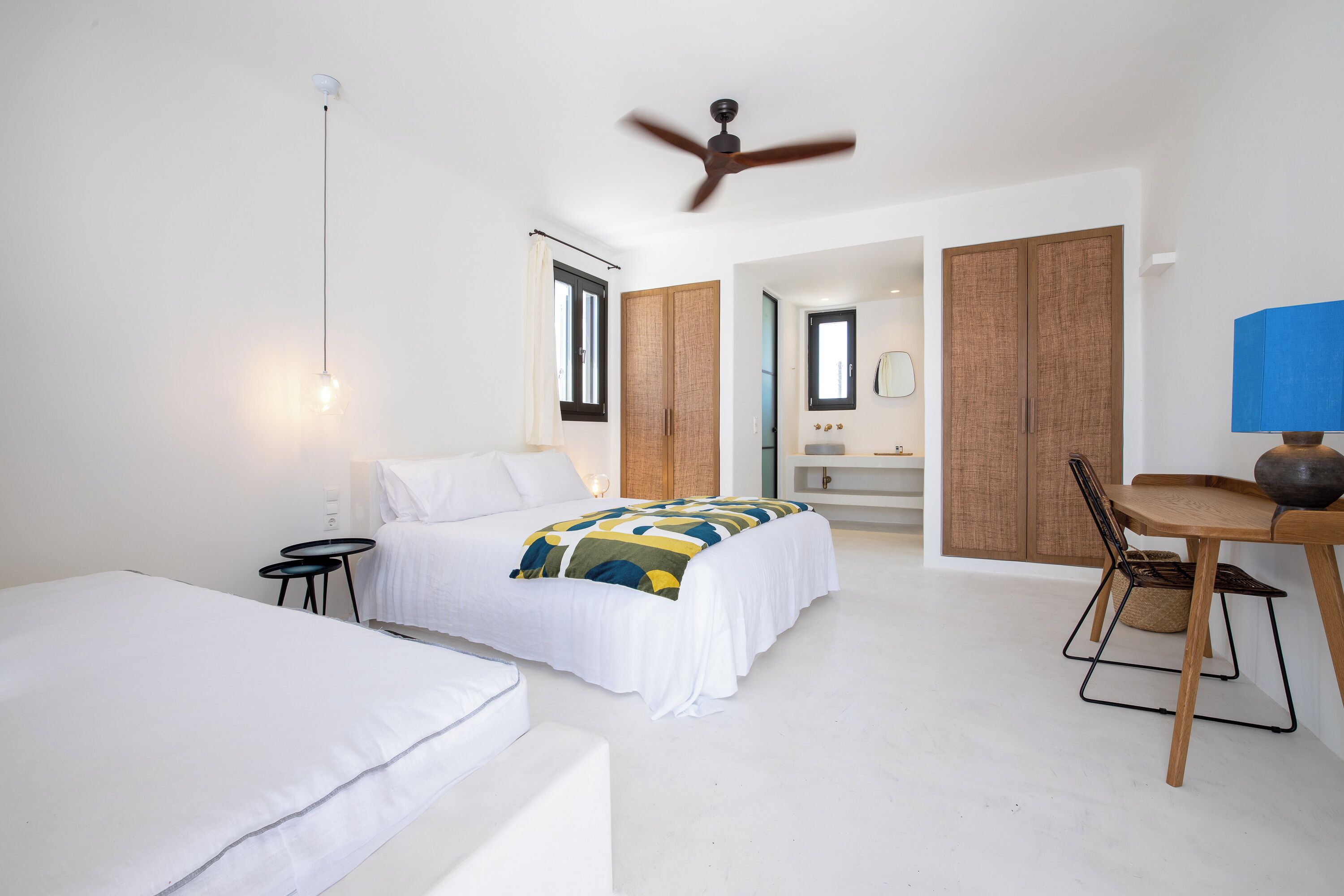 Suite Executiva | Roupa de alta qualidade, camas de colchão pillowtop, minibar 