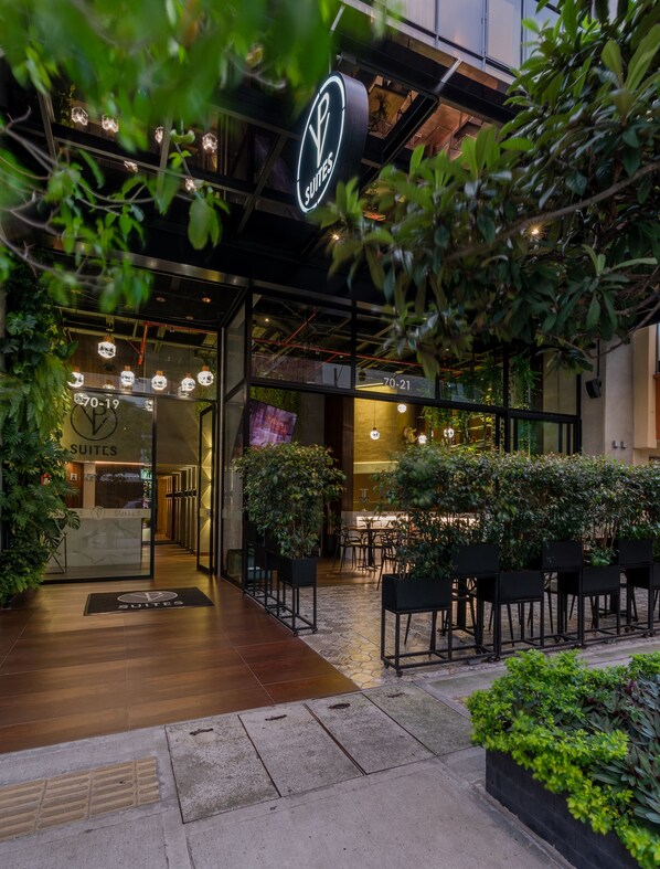 Fachada da propriedade