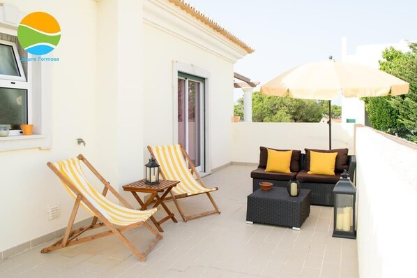 Casa geminada, 3 quartos | Terraço/pátio