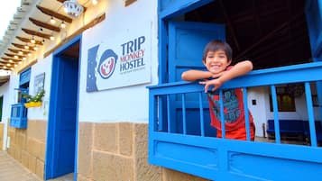 Entrada do alojamento