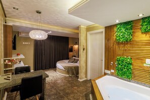 Quarto Executivo | 1 quarto, com decoração personalizada, com mobília individualizada