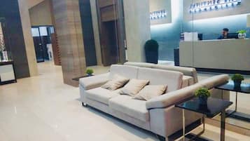 Sala de estar do lobby
