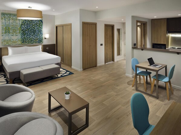 1 quarto, minibar, cofre no quarto, secretária 