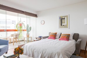 Apartamento | Área de estar | TV de tela plana