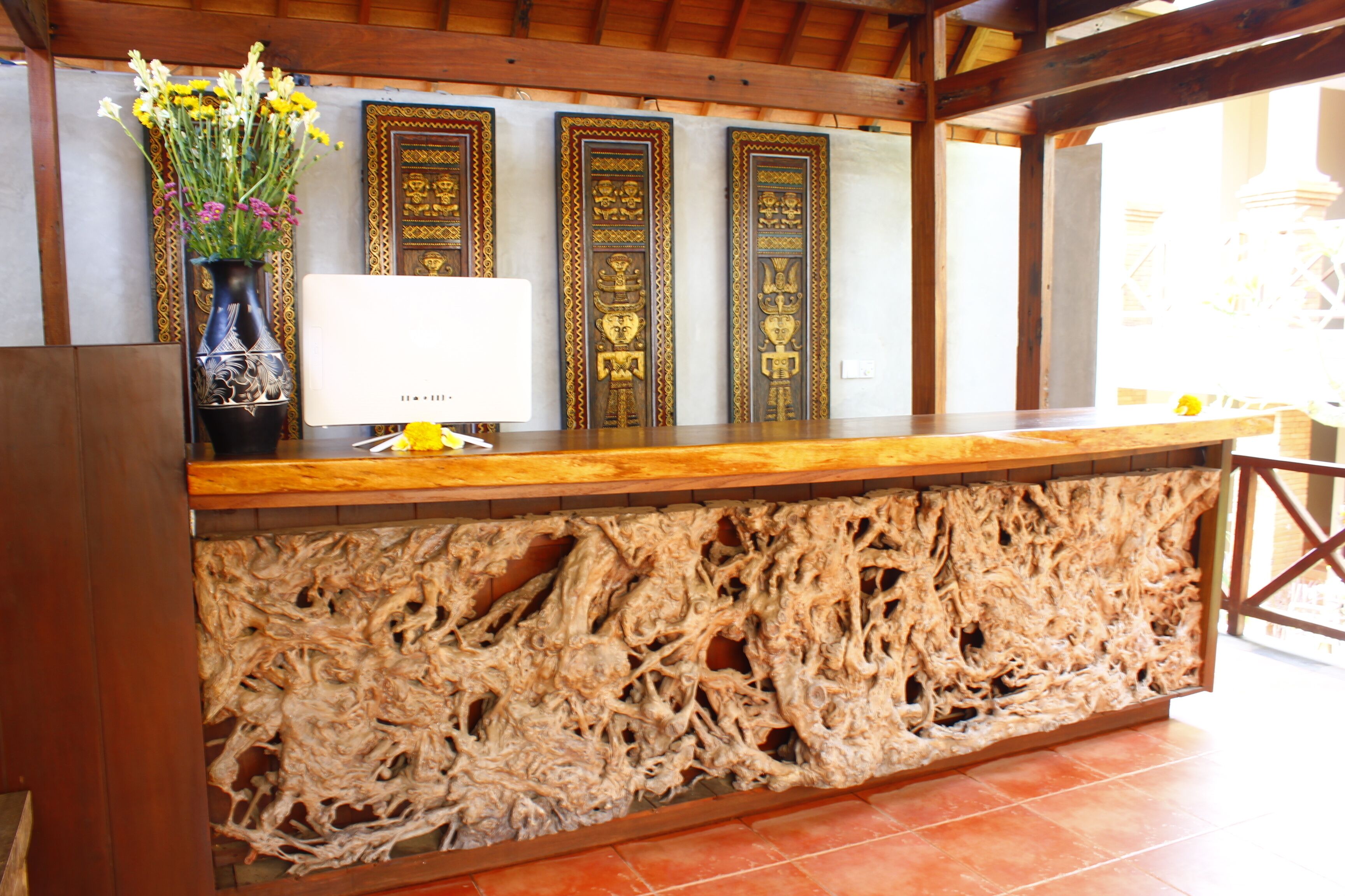 Detalhe da parte interna