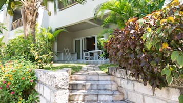 Vista para o jardim
